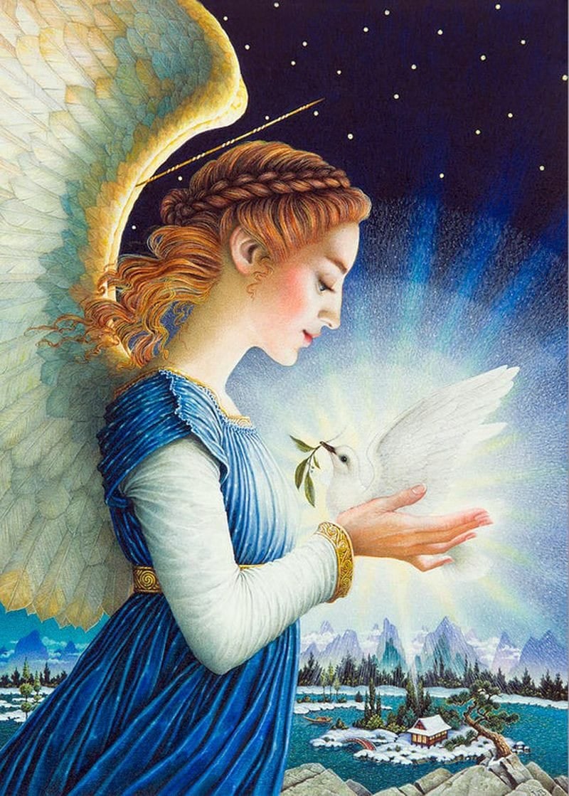 December and the Angel of Peace – Celia Fenn
